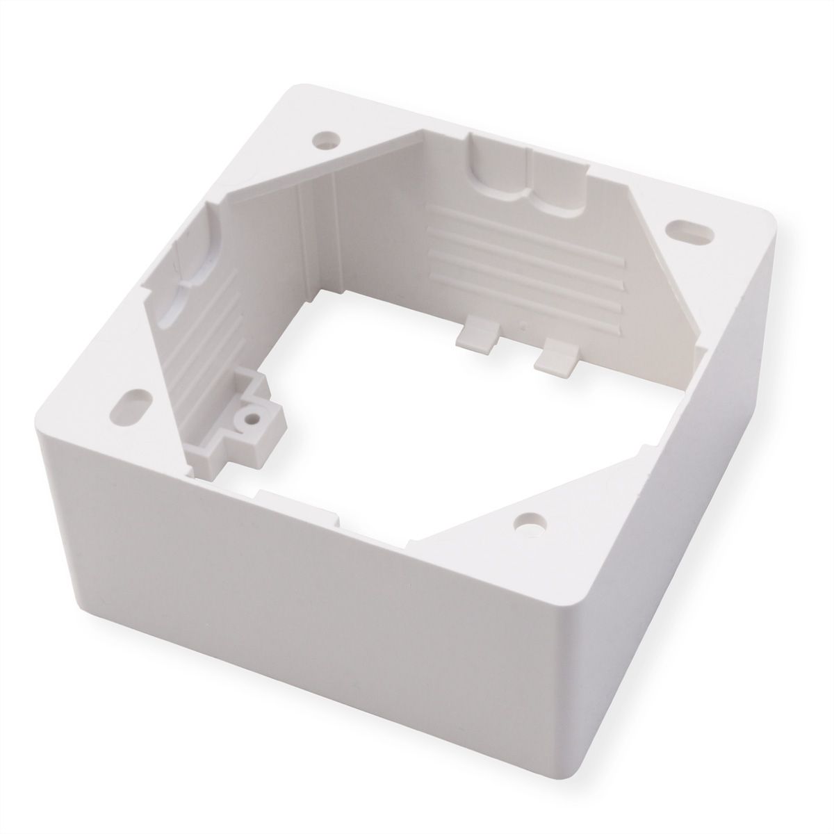 EasyLan preLink / fixLink Datendose weiß, 80x80x42 mm RAL 9010 - COOL AG