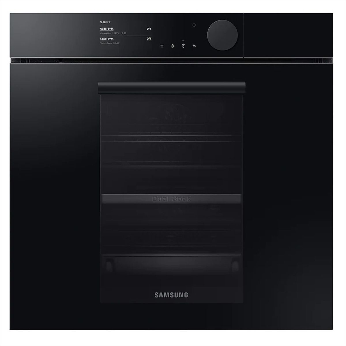 Samsung NV8000 Ofen, 75L, Dual Cook Steam 60cm, Pyrolyse, Wi-Fi, onyx ...