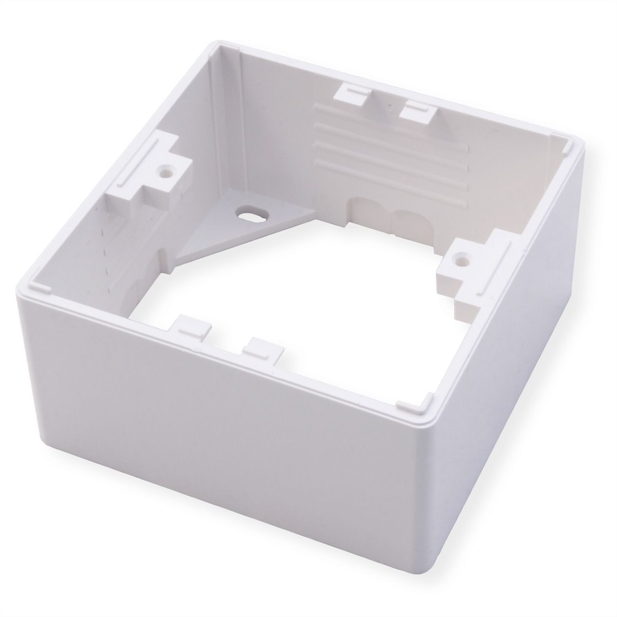EasyLan preLink / fixLink Datendose weiß, 80x80x42 mm RAL 9010 - COOL AG